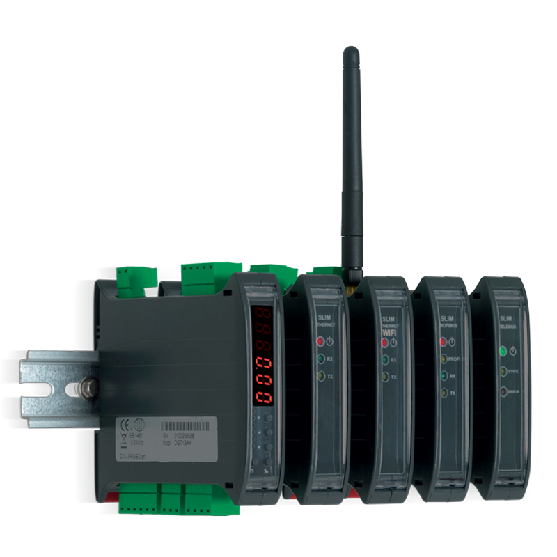 PROFINET1S Interface for conversion RS485 - PROFINET for DIN bar ...